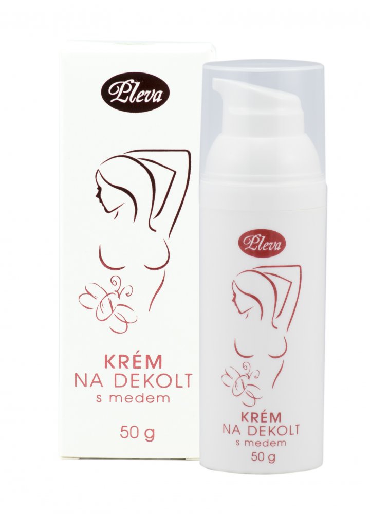 Decolletage cream with honey :: Pleva